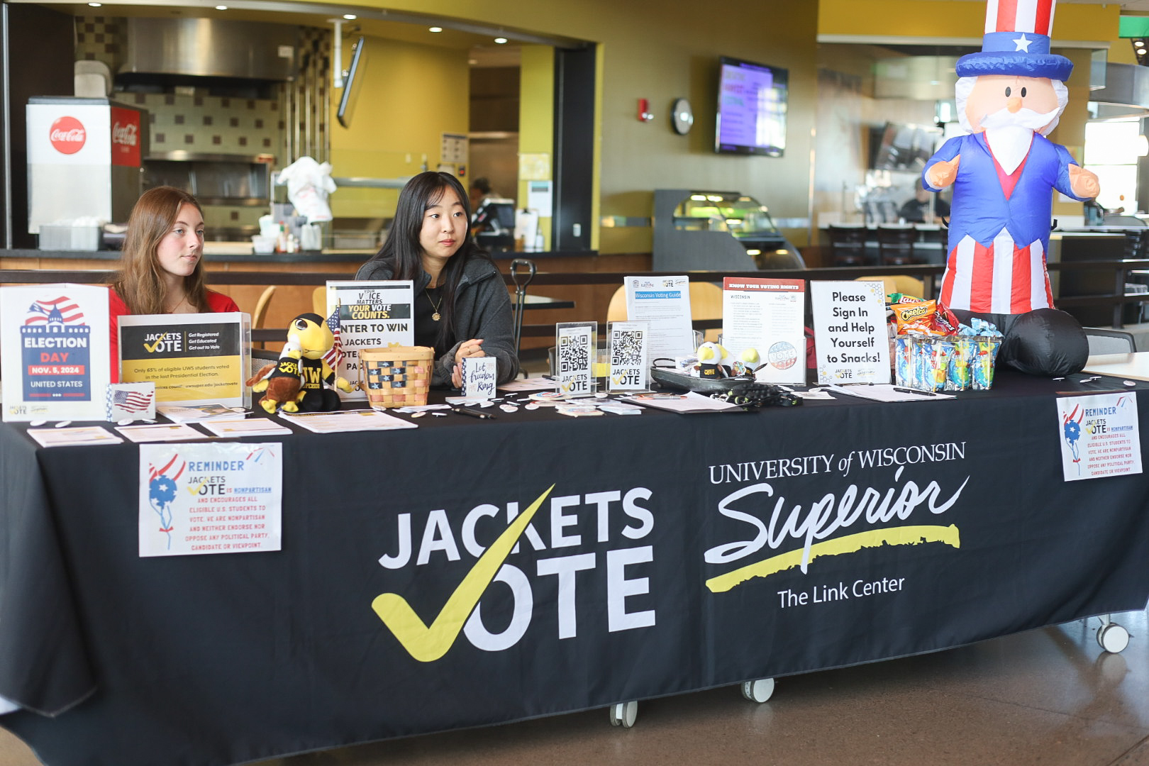 UWS Recognized for Student Voter Engagement - The Promethean
