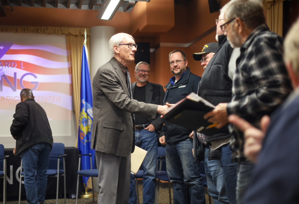 Governor Tony Evers Hears Concerns From Douglas County Veterans - The ...